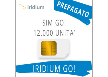 Intermatica - SIM Prepagata Iridium GO! 12.000 unità