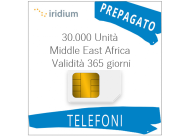 Intermatica - SIM Card Iridium Middle East Africa